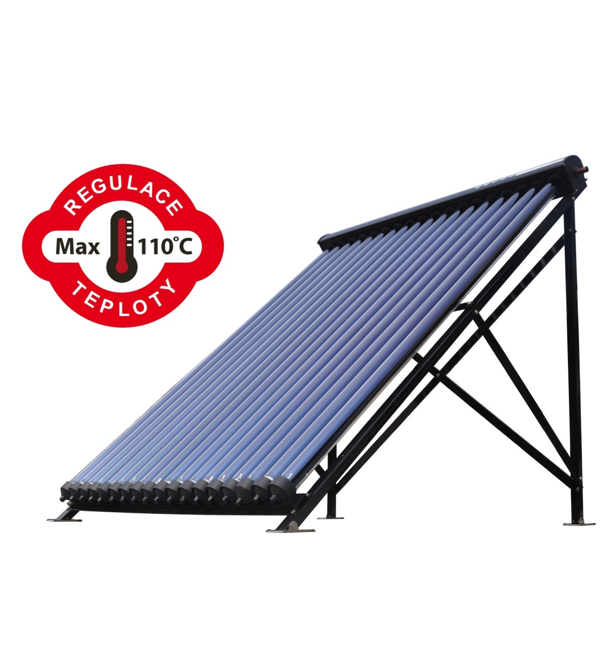 Vakuový trubicový kolektor s regulací teploty AAA SOL-20TRT